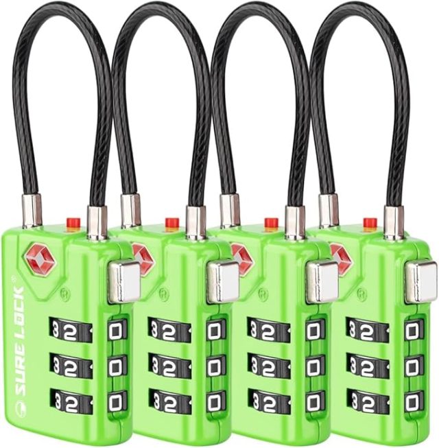 Best TSA Approved Luggage Locks: Select a TSA Lock for Travel